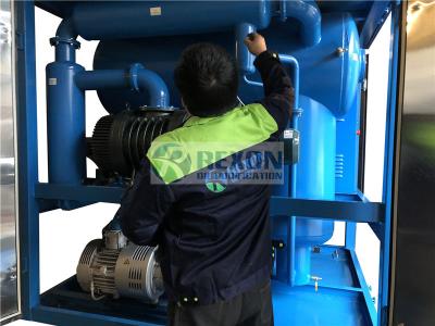 China Bipolar vacuum dewatering ultra high pressure transformer oil filter, high precision oil filtration equipment for sale