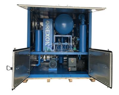 China Fully Enclosed Type High Capacity Vacuum Electric Insulating Oil Purifier Machine 18000Liters/Hour for sale
