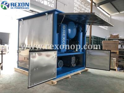 China Weather Proof Type Vacuum Heating Treatment Transformer Oil Purifier Machine 9000LPH for sale