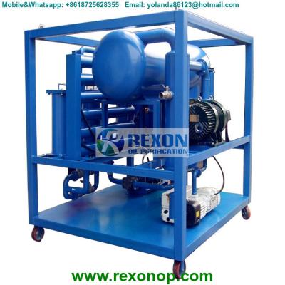 China Weather Proof Type Double Stage High Vacuum Insulating Oil Purifier Machine 9000Liters/Hour for sale