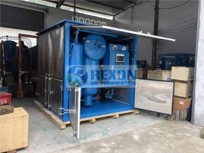 China Weather Proof Type Three-stage Filter Insulating Oil Purifier System 9000Liters/Hour for sale