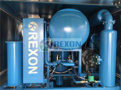 China Weather Proof Type Three-stage Filter Electric Insulating Oil Purifier Unit 9000Liters/Hour for sale
