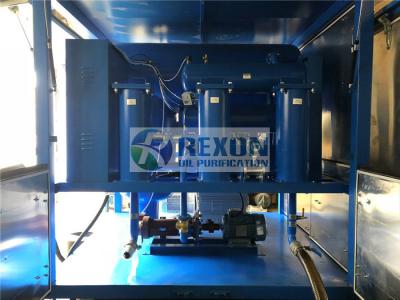 China Fully Enclosed Type Bipolar Vacuum Transformer Oil Purification Machine 12000Liters/Hour for sale