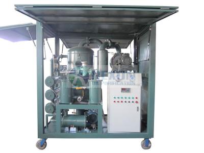 China Fully Enclosed Type Substation Field Use Vacuum Insulating Oil Purifier Machine 6000 Liters/Hour for sale