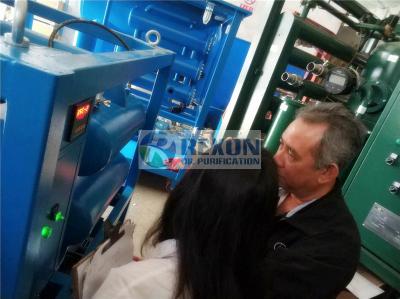 China Fully Enclosed Type High Efficiency Vacuum Transformer Oil Filtration Machine for Power Plant Maintenance for sale