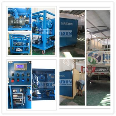 China Fully Enclosed Type Strong Vacuum Dehydrating Insulating Oil Purification Plant for sale