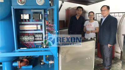 China Fully Enclosed Type High Vacuum Dehydration Insulating Oil Purification Plant  9000LPH for sale