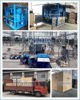 China Fully Enclosed Type Double Stage High Vacuum Dielectric Oil Purification Machine 9000Liters/Hour for sale