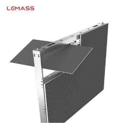 Cina L'esposizione di LED fissa all'aperto commerciale P10 impermeabilizza la struttura d'impionbatura flessibile IP65 in vendita
