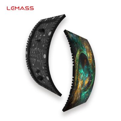 China Soft Shaping Curved LED Display Module P1.2 With 160 Degree Viewing Angle for sale