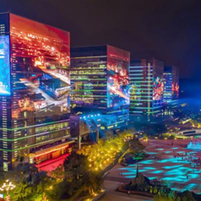 China P10 Outdoor LED Screen Display Panel 320×320mm With DIP 3 In1 Process ODM for sale