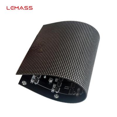 China Flexible P2.5 Curved LED Display Module 240×120mm For Airport for sale
