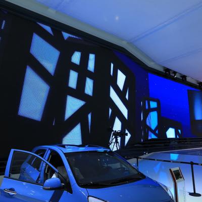 China Flexible Soft Curved LED Display P2.5 14bit refresh rate 3840Hz for sale