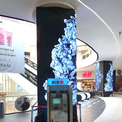 China Soft Shaping Curved LED Display Module P1.2 With 160 Degree Viewing Angle for sale