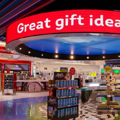 China Curved Flexible Soft LED Module P1.5 Multifunctional For Shopping Malls for sale