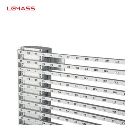 China P8 commercial transparent LED display1000*500mm LMS-Mesh custom appearance colors for sale