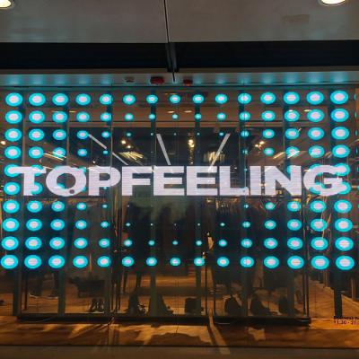 Cina Pannelli trasparenti impermeabili del LED, schermo di visualizzazione di P20 MicroLED 1000×1000mm in vendita