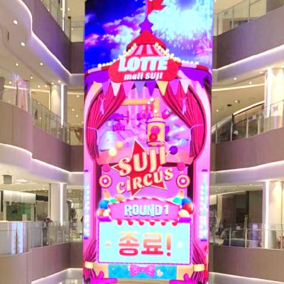 Cina Luminosità strutturale di LED P3.9 dell'esposizione LMS-TF del pro romanzo trasparente creativo HD di serie alta in vendita