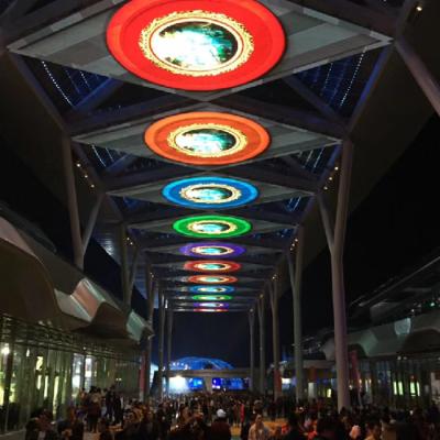 China P10.4 Window Creative LED Display Screen Transparent Multifunctional for sale