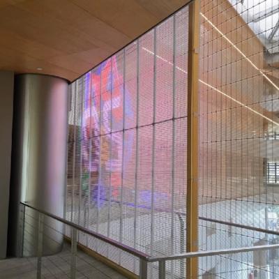 Cina Grande schermo di visualizzazione creativo del LED P20.8 trasparente per il ODM di pubblicità in vendita