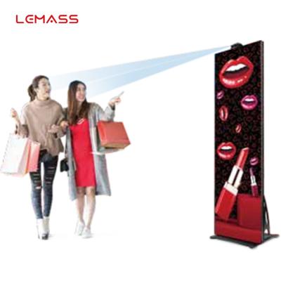 China Flexible HD Digital P1.9 LED Poster Display Waterproof 2880hz Refresh Rate for sale