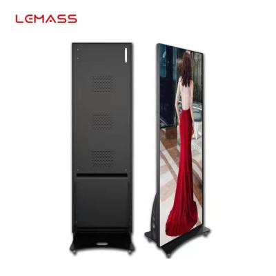 China P1.5 Indoor Commercial LED Display Screen , Smart LED Poster Remote Control for sale