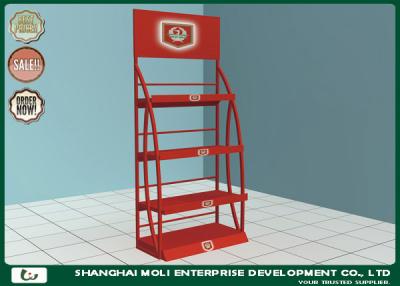 Cina Nastro a freddo d'acciaio su misura della maglia del ferro della metropolitana dello scaffale di esposizione dell'olio in vendita