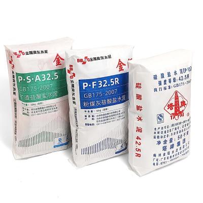 China De hete Ster van de Verkoop25kg 40KG 50KG Advertentie doet pp-van het de Zakcement van de Blokbodem van de Klepzakken het Cementzak in zakken for sale