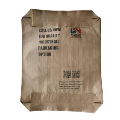 China Cementa la fabricación tejida polipropileno de encargo de China del bolso de la estrella del anuncio de la válvula 50Kg 25Kg en venta