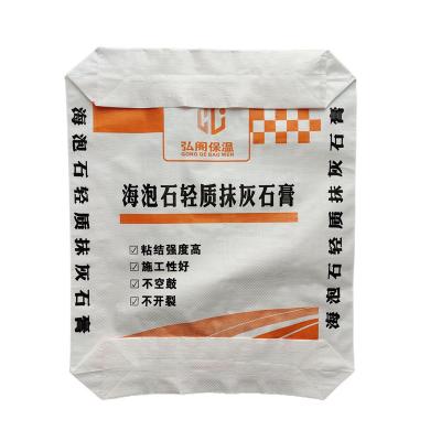 China Cementa la fabricación tejida polipropileno de encargo de China del bolso de la estrella del anuncio de la válvula 50Kg 25Kg en venta