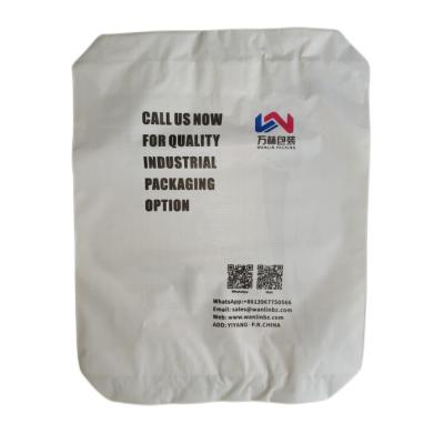 China Cements Polypropylene Woven Bag 50Kg 25Kg Ad Star Valve Bag Custom for sale