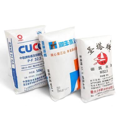 Cina La stella calda dell'annuncio di vendita 25KG 40KG 50KG insacca i pp per bloccare la valvola inferiore del cemento della borsa insacca il sacco del cemento in vendita