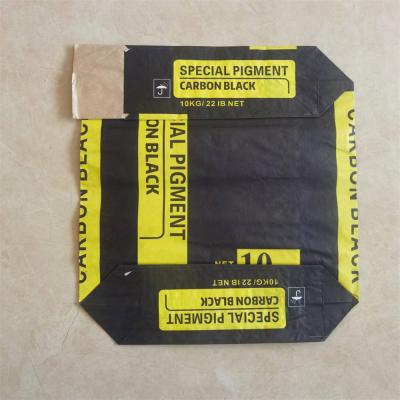 Cina 90gsm su ordinazione borse vuote ISO14001 del cemento di carta kraft dei sacchi di carta 50kg di 3 pieghe in vendita