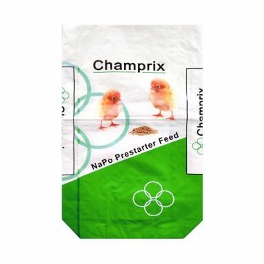 Cina le borse d'imballaggio vuote dell'alimentazione animale 25kg hanno laminato i sacchetti di plastica tessuti dell'agricoltura dei pp in vendita