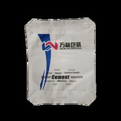 China Película laminada de polipropileno tejido de PP 50 kg Bolsa con válvula Bolsa de fondo cuadrada Bolsa de cemento Bolsa de masilla en venta