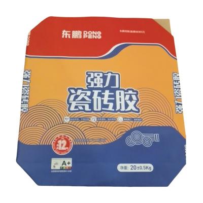 Cina 3 strati di carta 80GSM & 1 strato di film di carta sacchetti di imballaggio 20kg 25kg con manica inserita in vendita