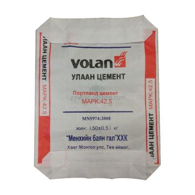 China PP Woven Cement Valve Bags Moisture Proof Offset Printing for sale