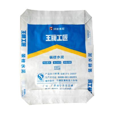 China PP Cement Bags 25KG 40KG 50KG Moisture Proof Square Bottom Valve for sale