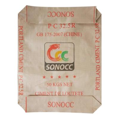 Китай Мешок клапанный цементный 50 кг из полипропилена с самоклеящимся клапаном продается