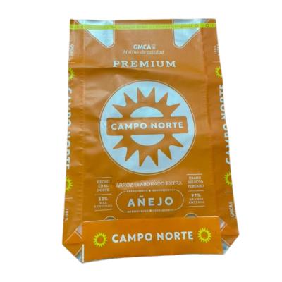 China BOPP Laminated PP Woven Bag for Rice 20KG 25KG 50KG for sale