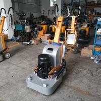China Epoxy Floor Grinding Machine 380V 4KW 12 Discs Concrete Polisher Handheld for sale