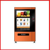 China High Capacity Food and Beverage Vending Machine 21.5 Inch Touch Screen 200 Servings for sale