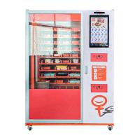 China Automatic Pizza Vending Machine 4-5 Layers 200 Servings 21.5 Inch Touch Screen for sale