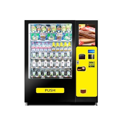 Cina Distributore automatico combinato al minuto automatico su misura dello spuntino di auto del distributore automatico dell'alimento per gli alimenti e le bevande in vendita