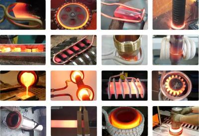China Barra de aço personalizada Rod Forging de frequência média de máquina de aquecimento da indução à venda