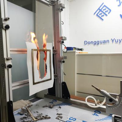 Cina ISO 6940 Vertical Flammability Testing Equipment For Fabrics Material in vendita