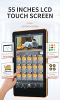 China Touch Screen Automatic Fast Food Vending Machine for sale
