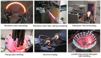 China 70KW 30-80KHZ High Frequency Induction Heating Equipment for Forging and Fitting for sale