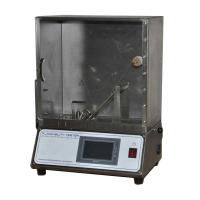 China ASTM D1230 45 Degree Automatic Flammability Tester 0.1s Resolution 220V for sale