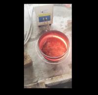 China 1600 Degree 380V Automatic Industrial Induction Melting Furnace 60KW PLC Control for sale
